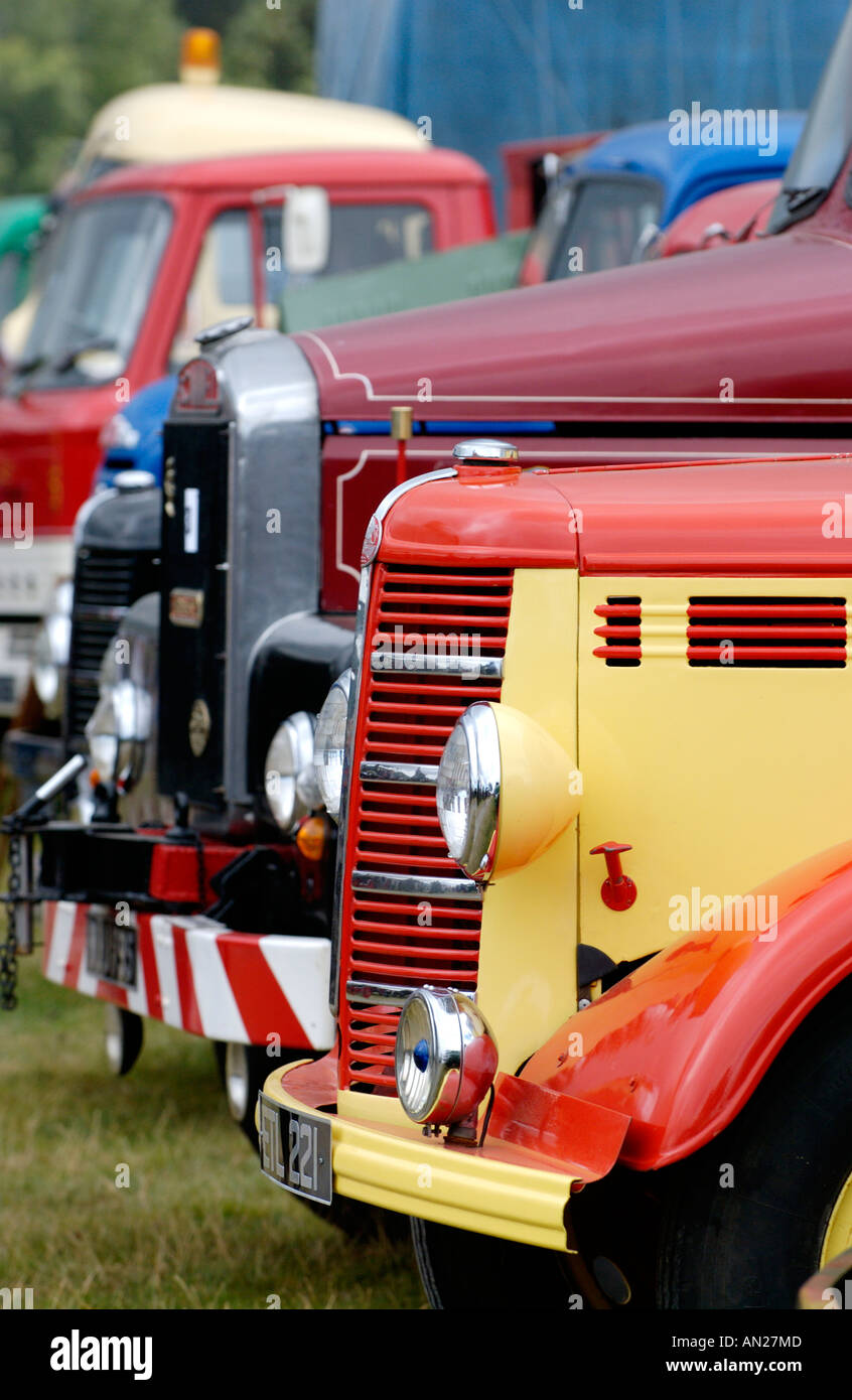 Display of vintage vehicles Three Cocks Steam and Vintage Rally Hay on ...