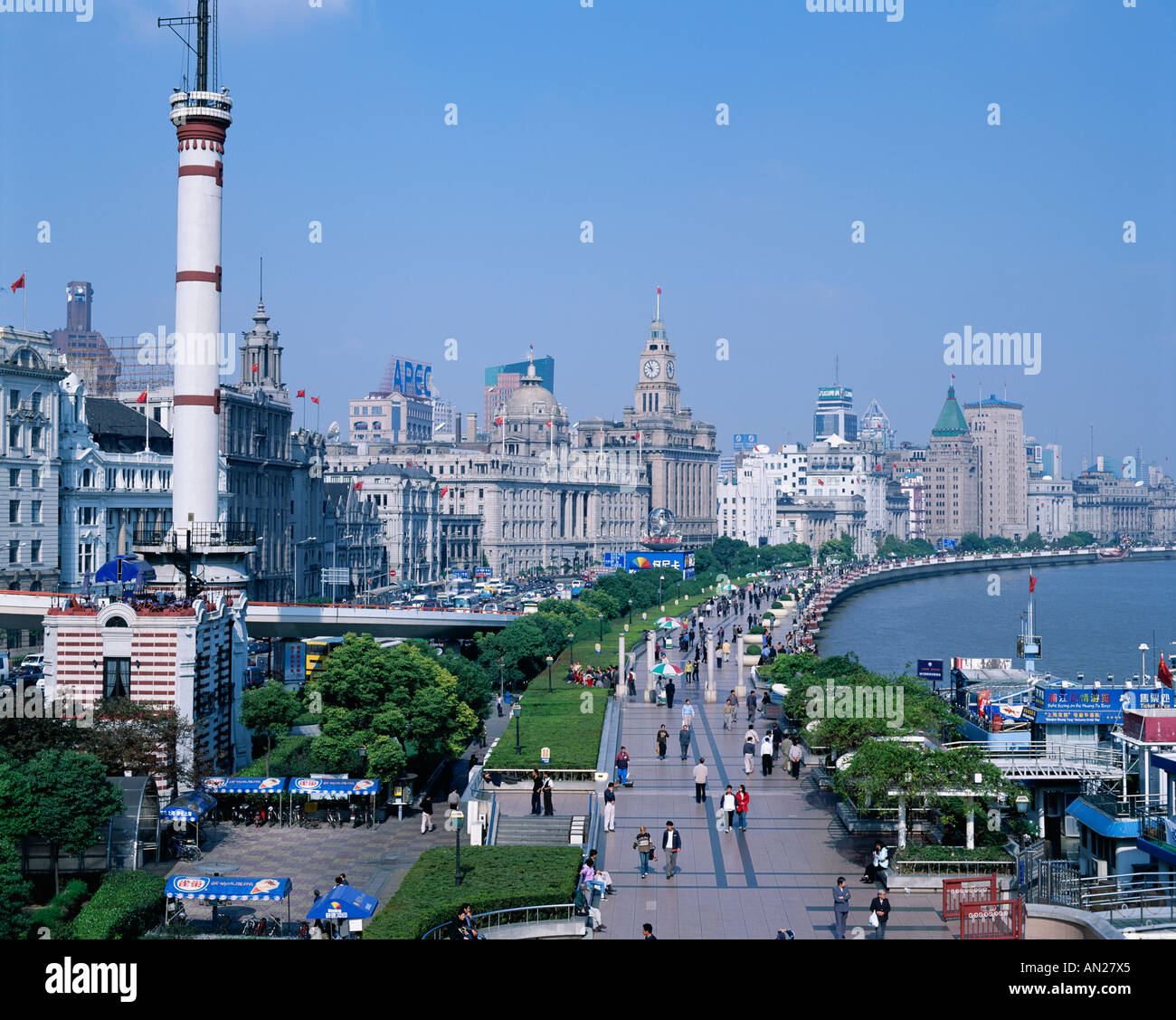 The Bund / Colonial Buildings / Historical 1920's Architecture ...