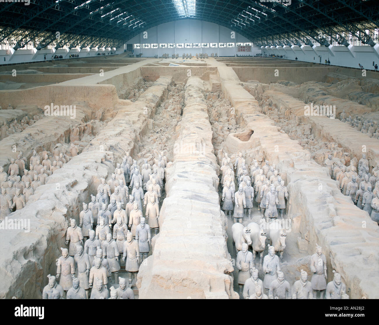 Terracotta Warriors / Terracotta Army (Qin Dynasty), Xian, Shaanxi ...