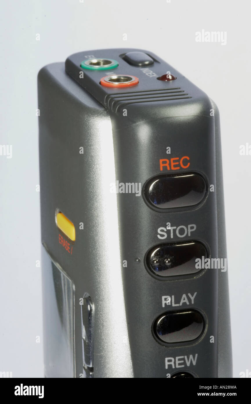 Dictaphone hi-res stock photography and images - Alamy