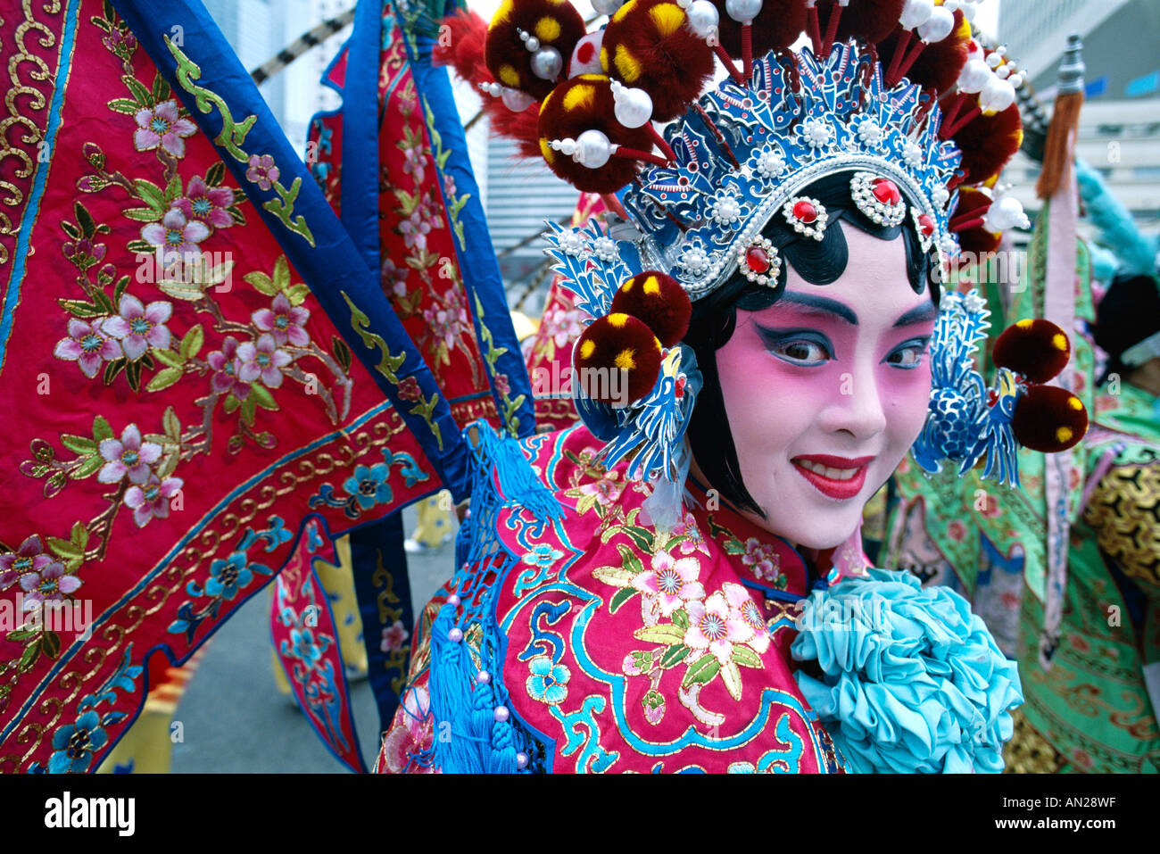 Chinese Opera (Beijing Opera) / Actor Dressed in Costume / Portrait ...