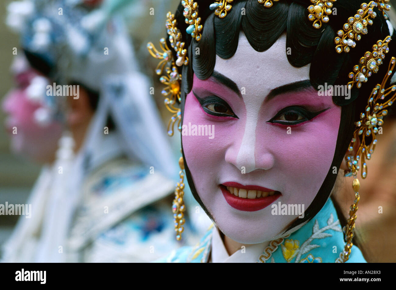 Chinese Opera (Beijing Opera) / Actor Dressed in Costume / Portrait ...