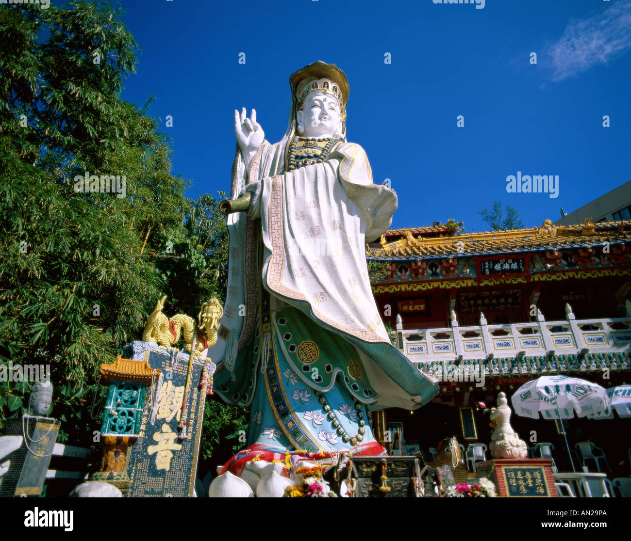 Repulse Bay Temple / Tin Hau Temple, Hong Kong, China Stock Photo - Alamy