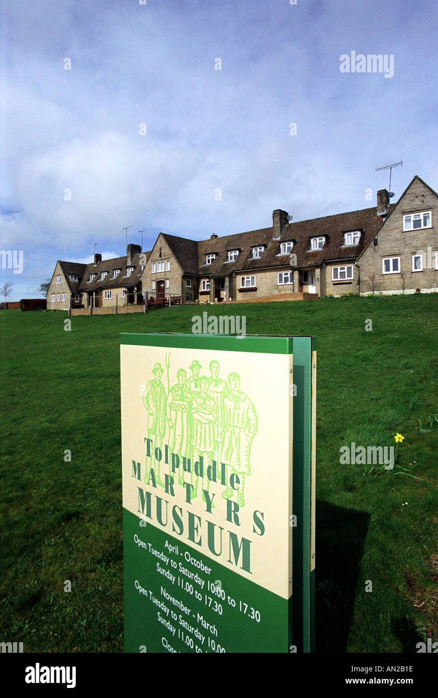 Tolpuddle Martyrs Museum in Tolpuddle in Dorset England UK Stock Photo ...