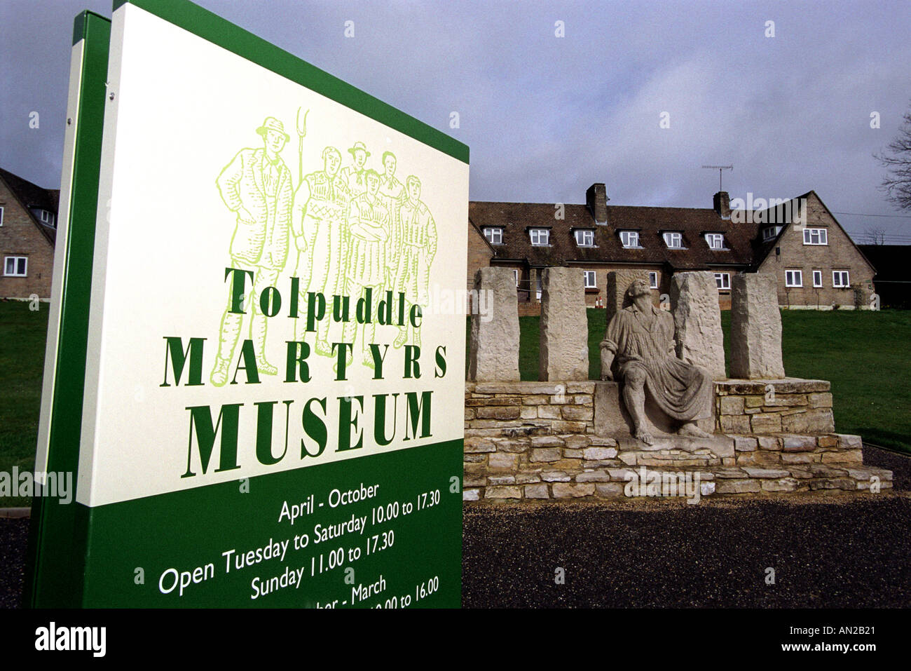 Tolpuddle Martyrs Museum in Tolpuddle in Dorset England UK Stock Photo ...