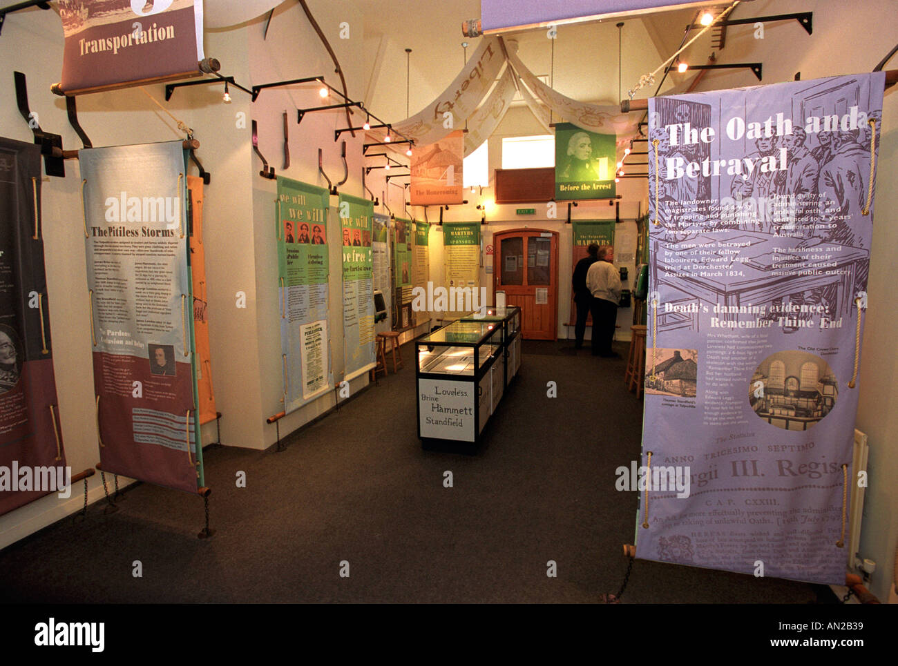 Tolpuddle Martyrs Museum in Tolpuddle in Dorset England UK Stock Photo ...