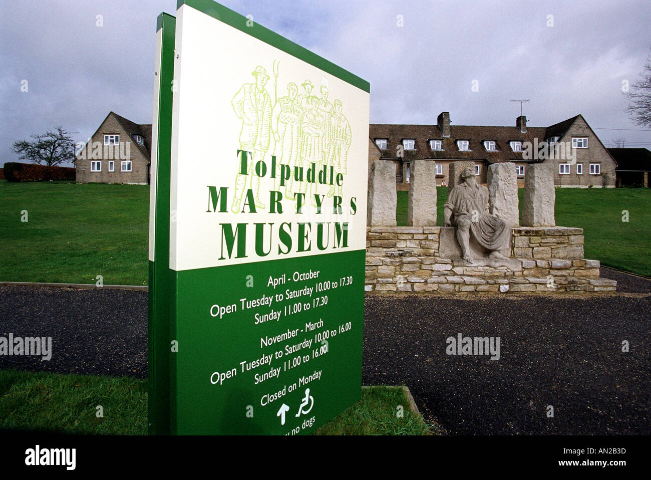 Tolpuddle Martyrs Museum in Tolpuddle in Dorset England UK Stock Photo ...