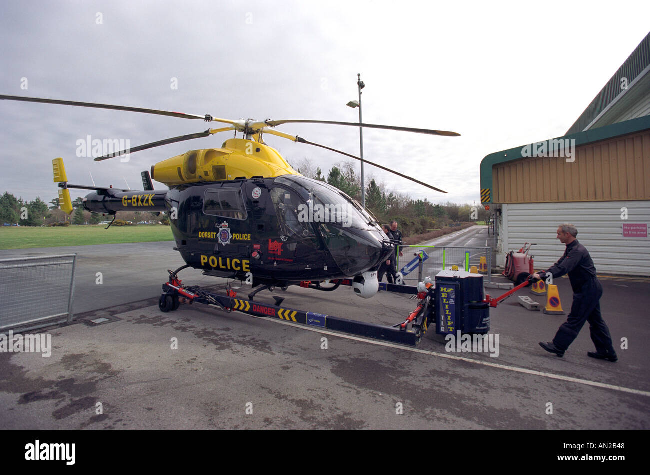 Dorset police helicopter hi-res stock photography and images - Alamy