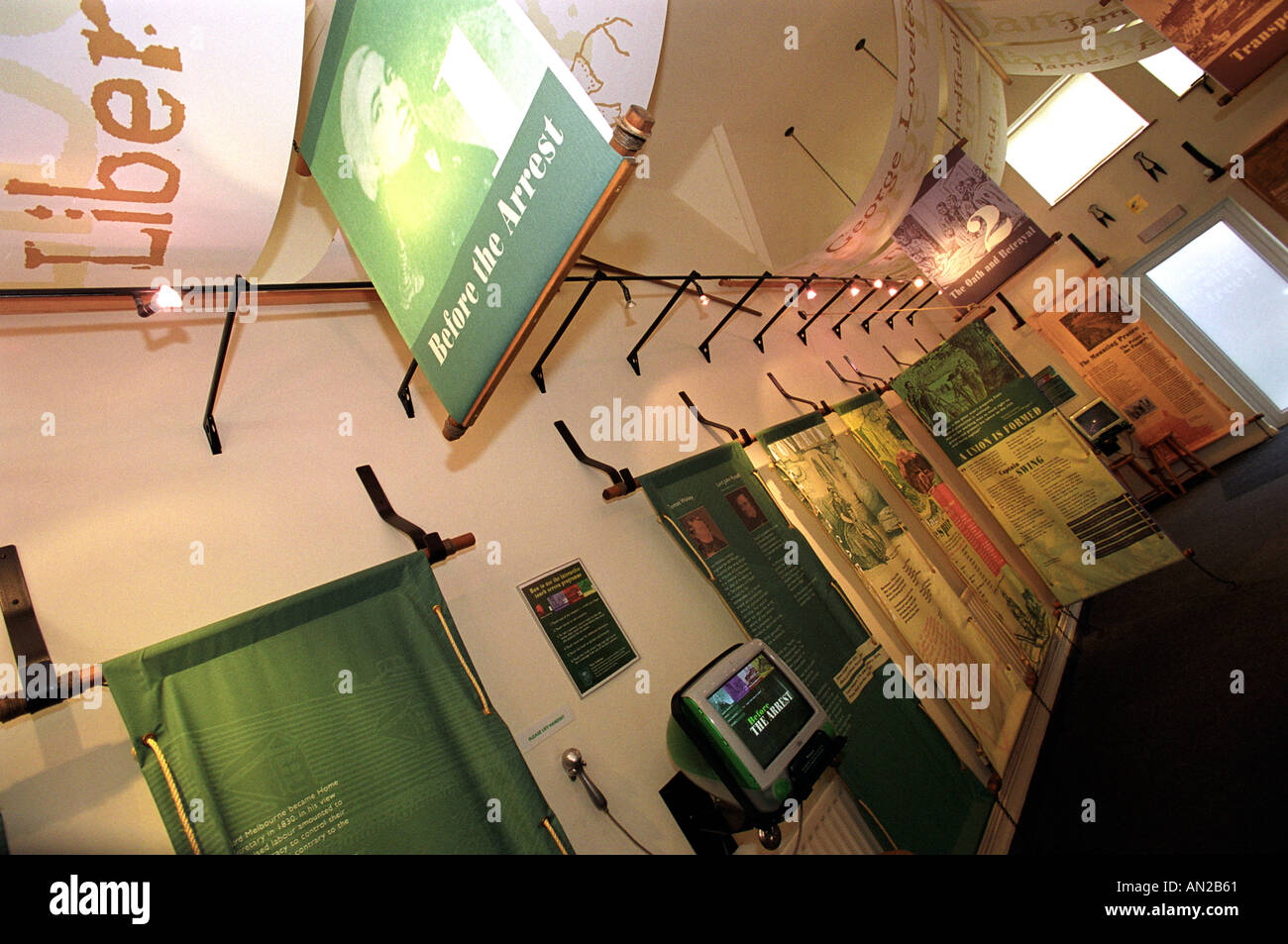Tolpuddle Martyrs Museum in Tolpuddle in Dorset England UK Stock Photo ...