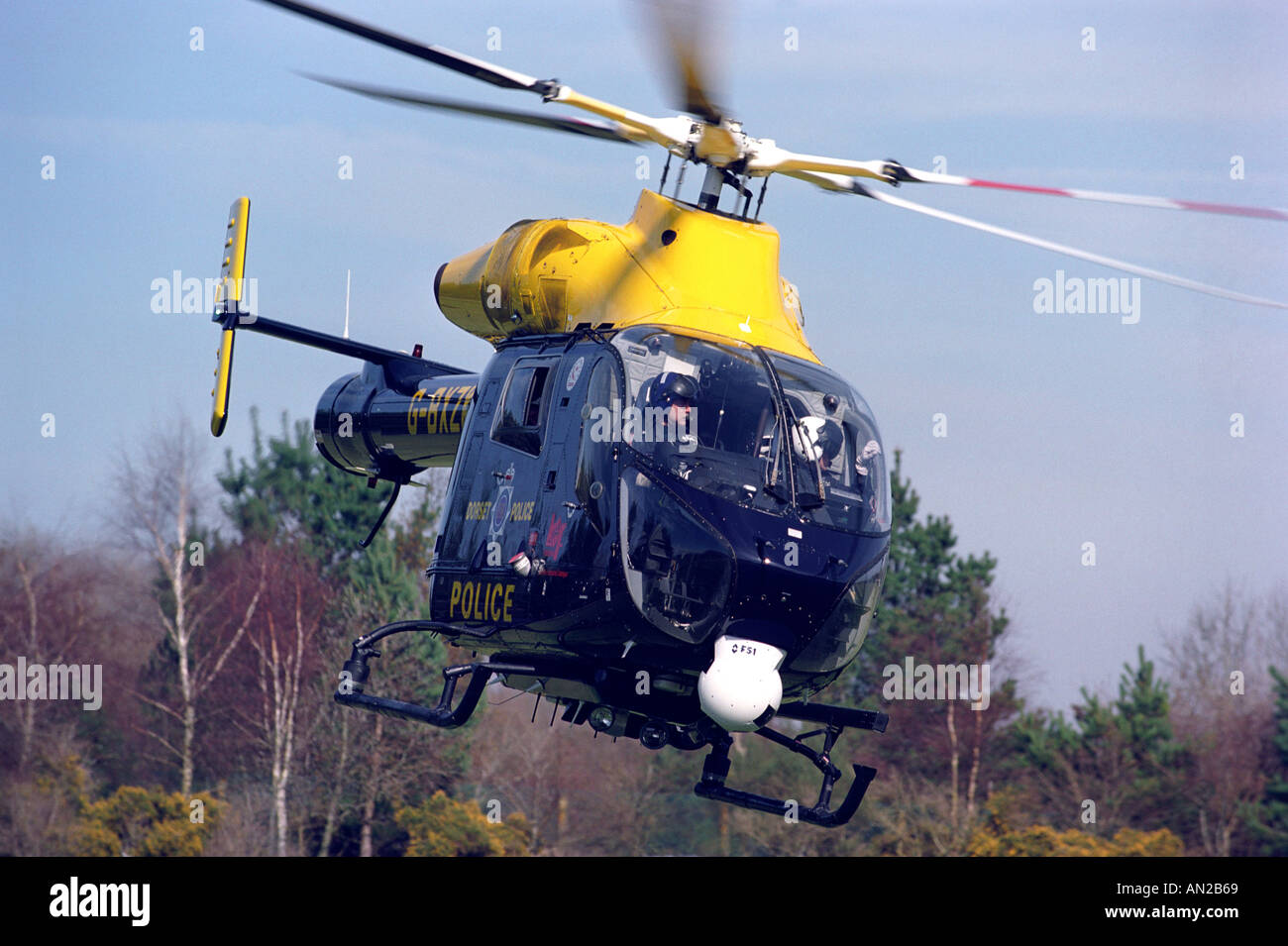 Dorset police helicopter hi-res stock photography and images - Alamy