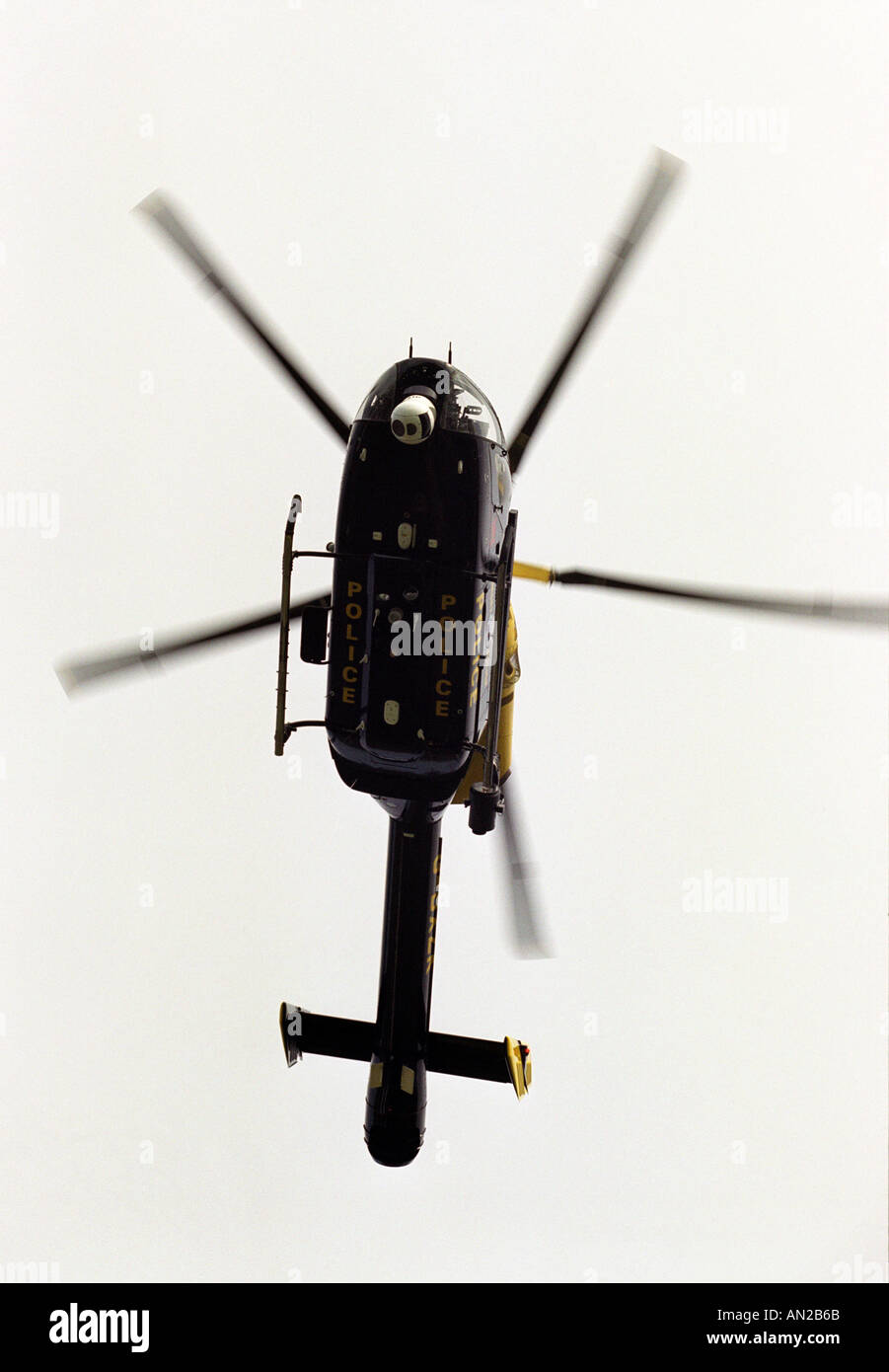Police Air Support Unit helicopter Stock Photo - Alamy