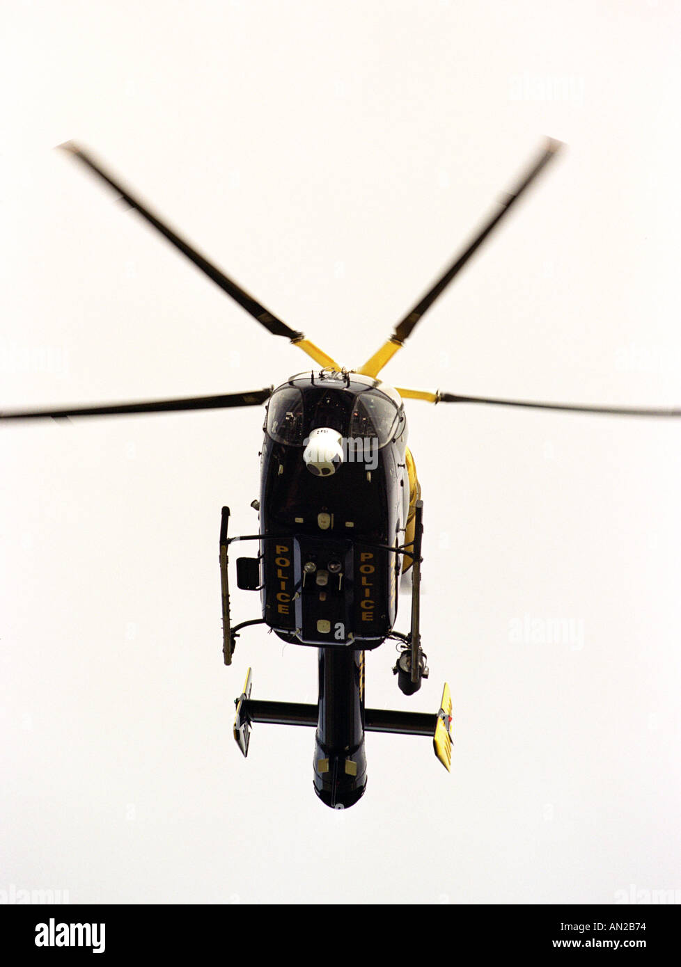 Police Air Support Unit helicopter Stock Photo - Alamy