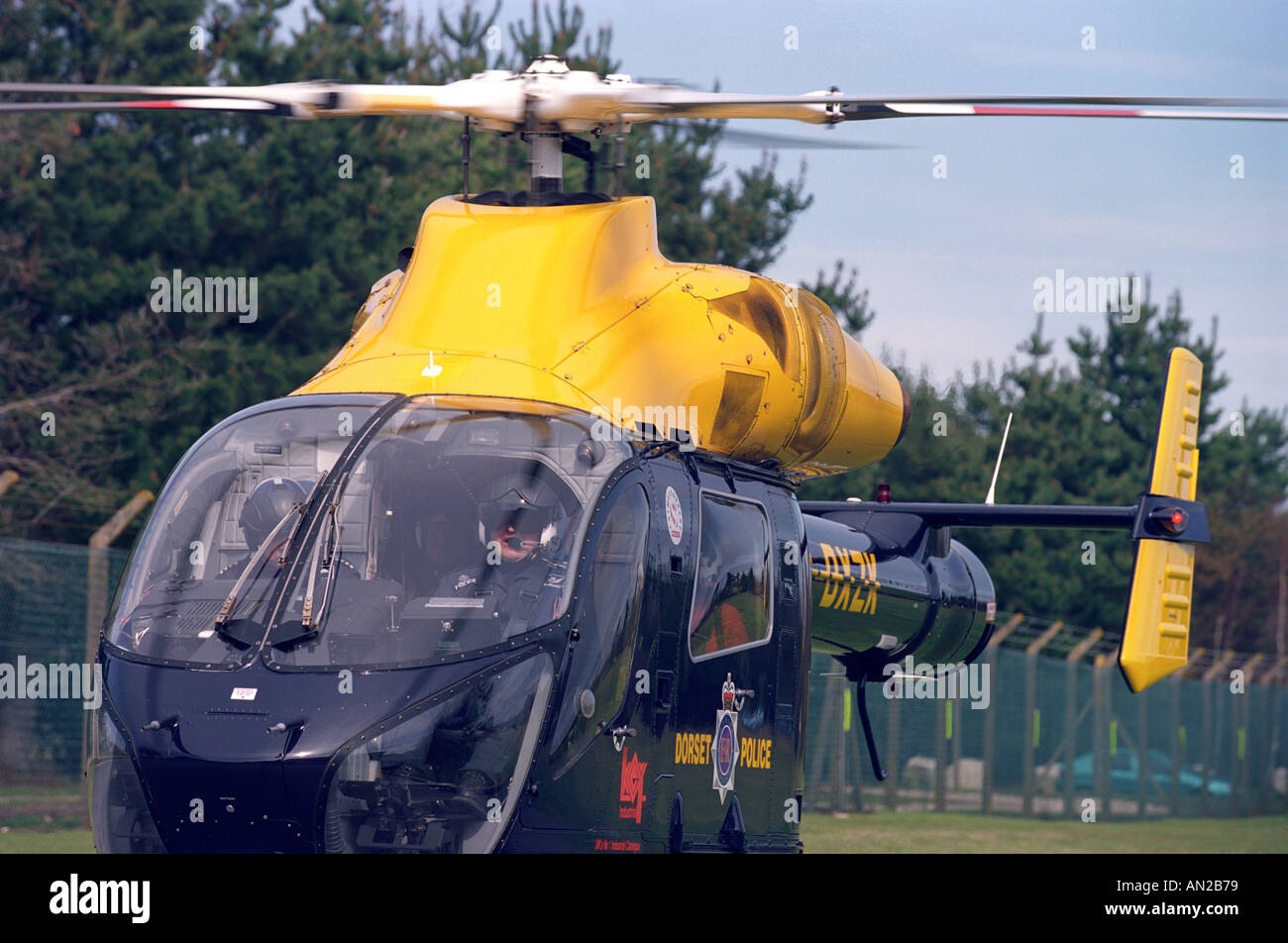 Dorset police helicopter hi-res stock photography and images - Alamy