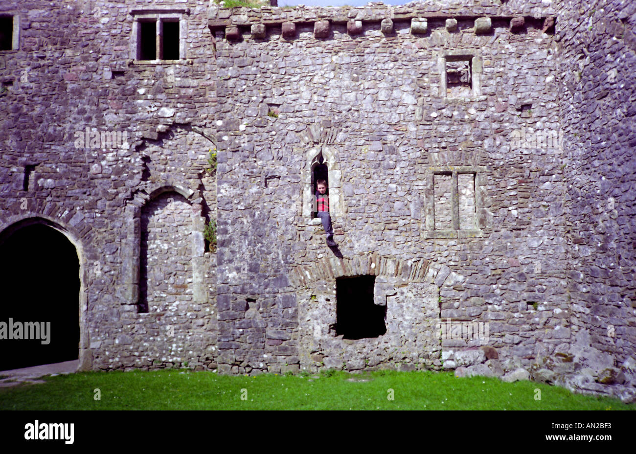 Weobley Castle Stock Photos & Weobley Castle Stock Images - Alamy