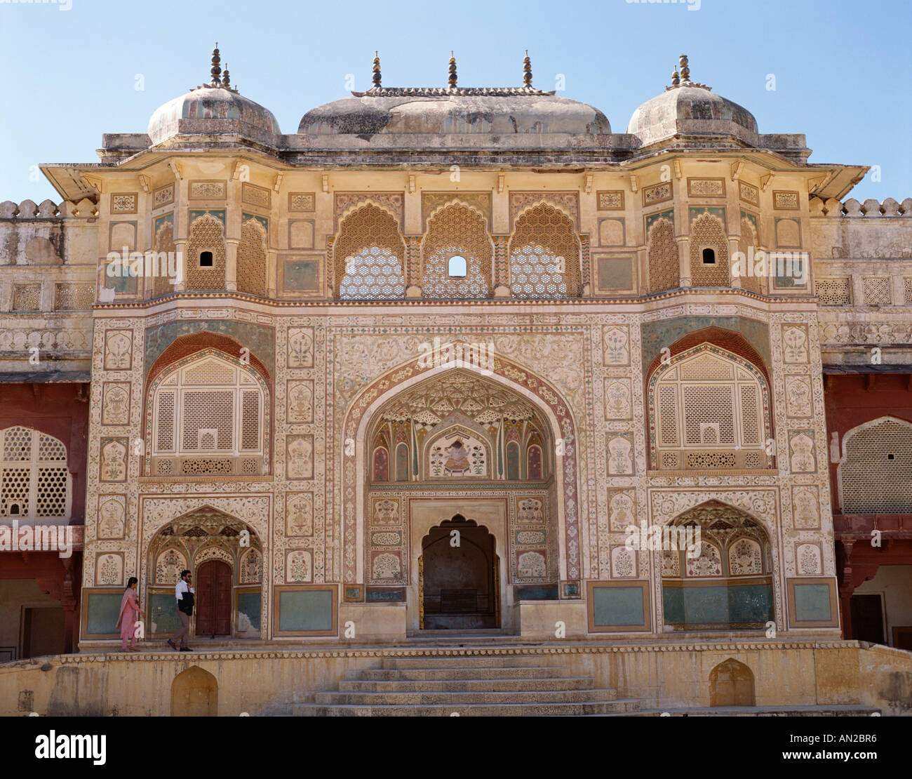 Amber Fort / Ganesh Pol, Jaipur, Rajasthan, India Stock Photo - Alamy