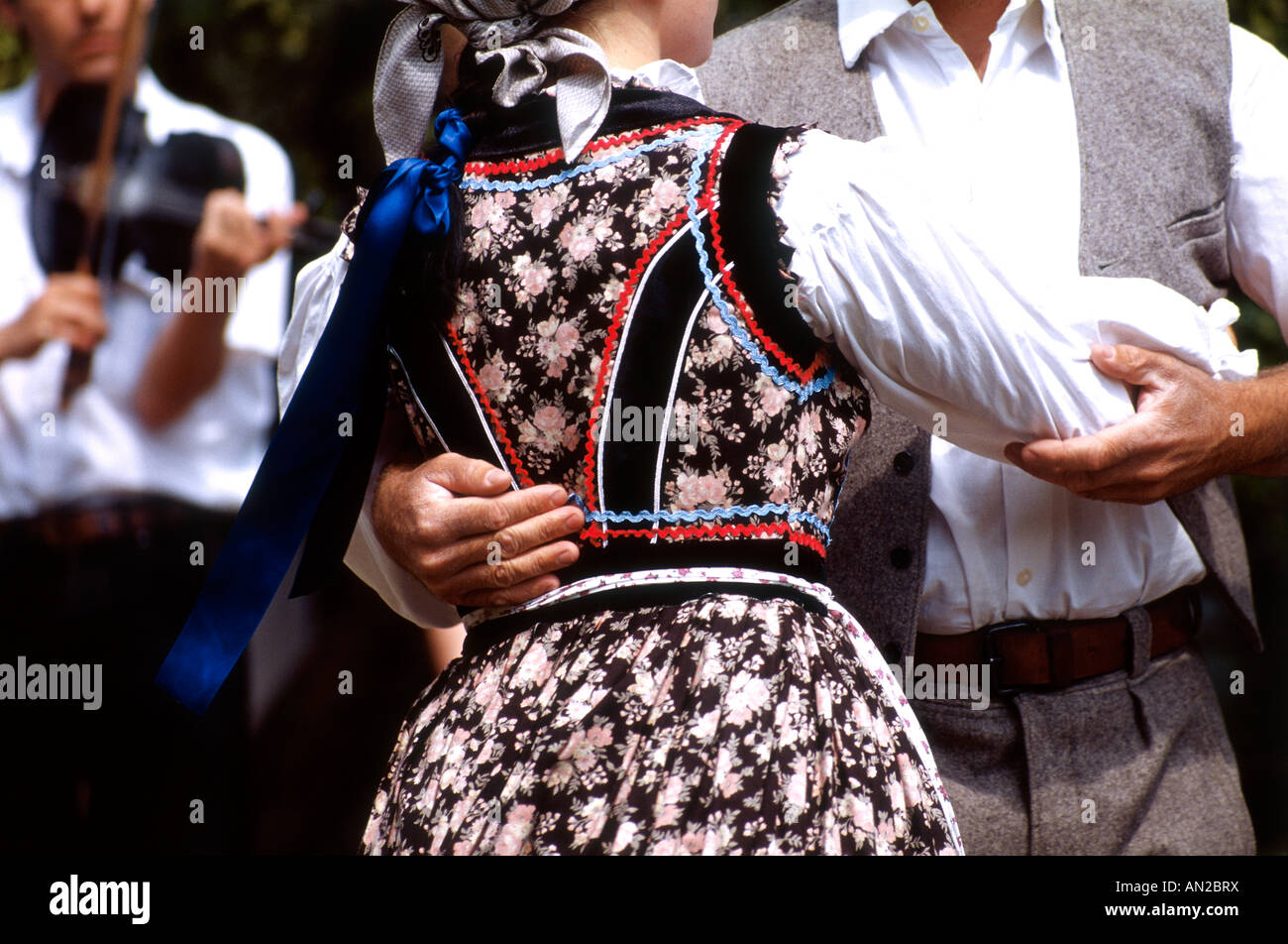 Traditional Hungarian Dancing Stock Photo - Alamy