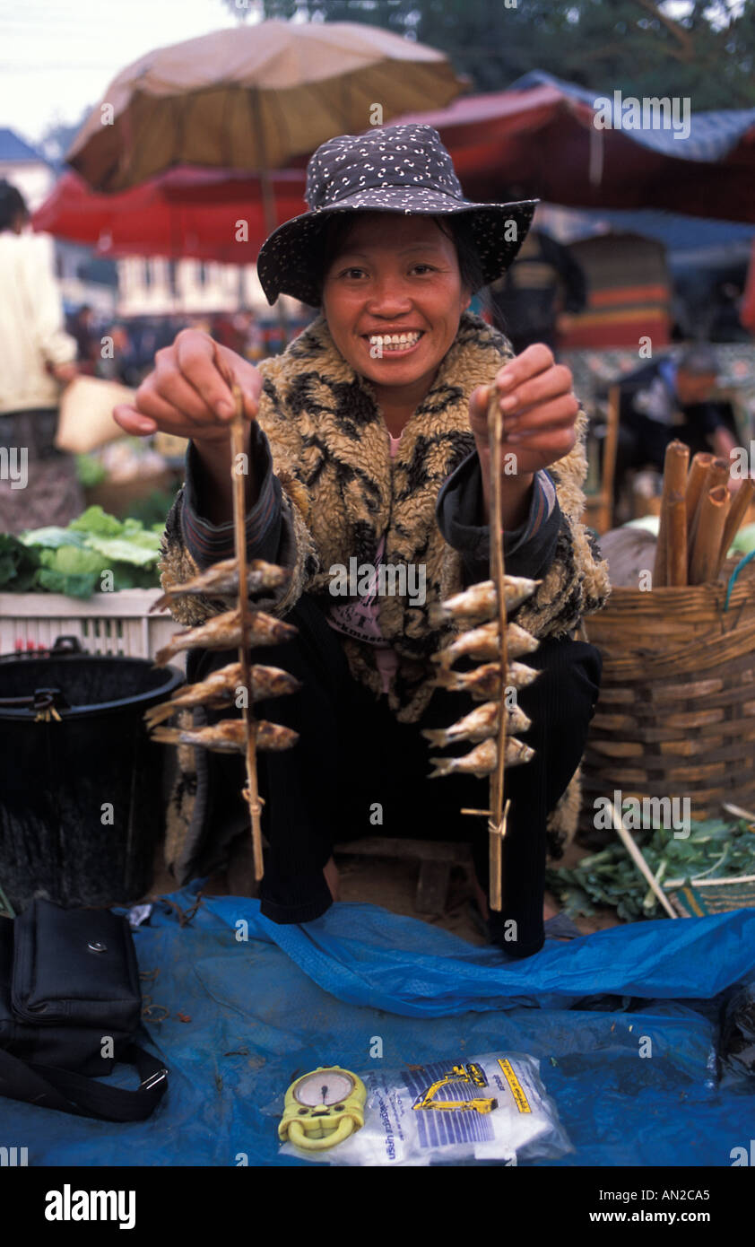 Laos vendor rural hi-res stock photography and images - Alamy