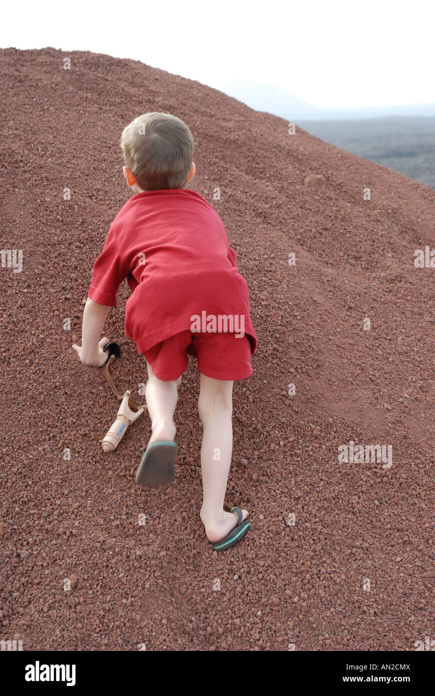 Getting to the top Stock Photo - Alamy
