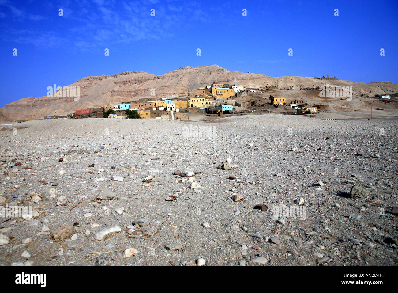 West Bank, Village Of Gurna Stock Photo - Alamy