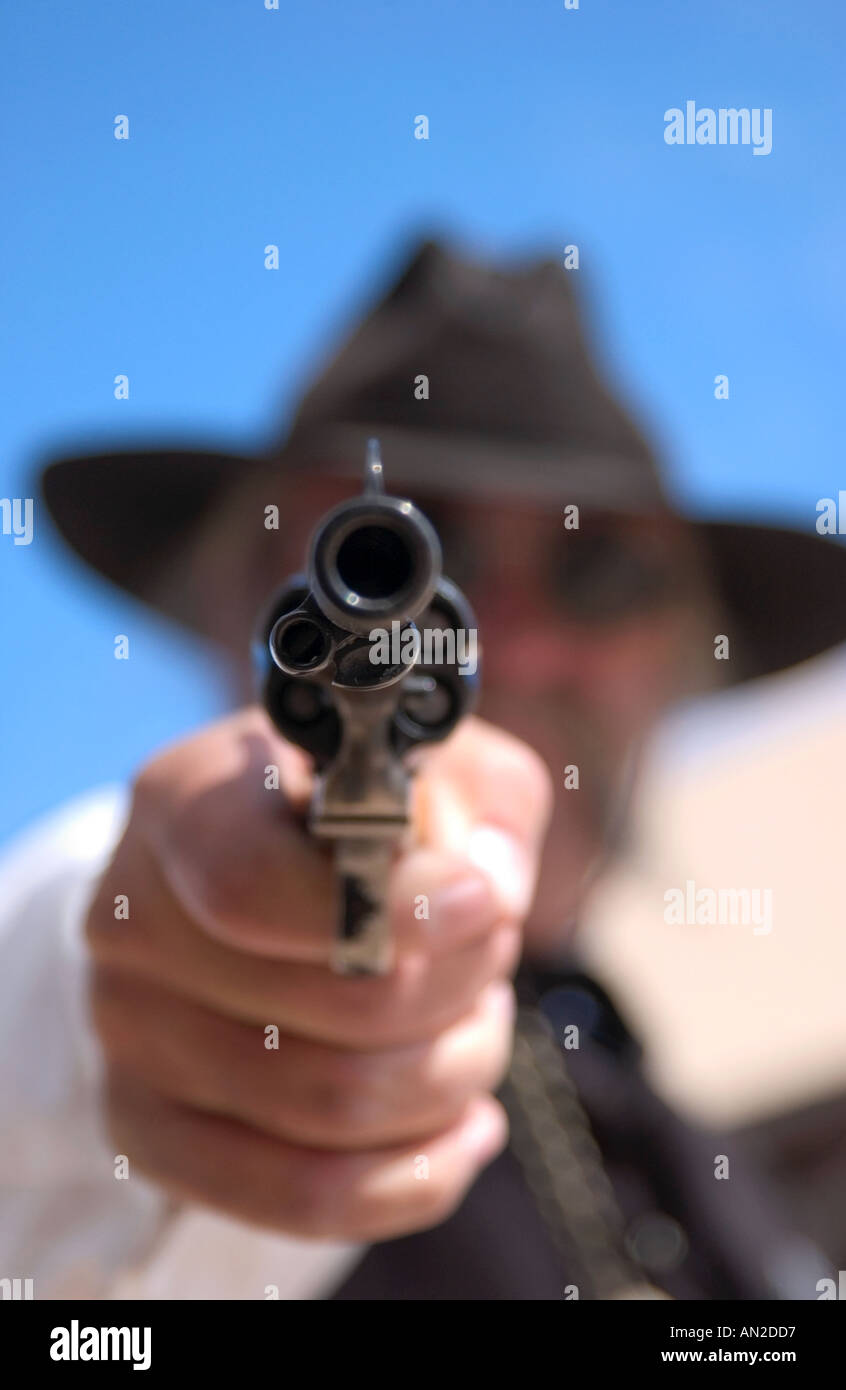 Western gunslinger hi-res stock photography and images - Alamy