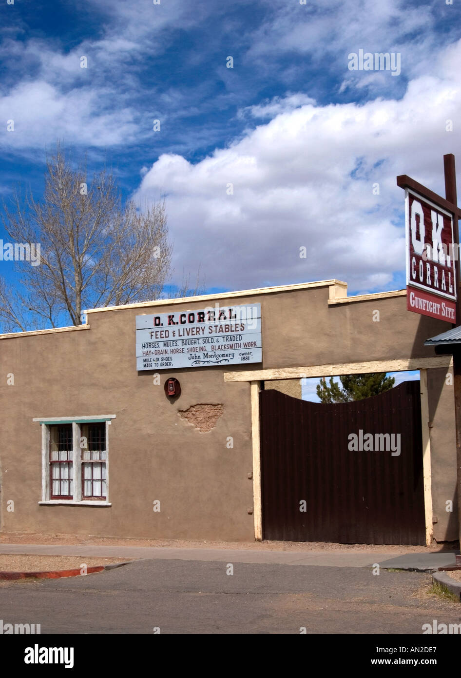 Ok corral 1881 hi-res stock photography and images - Alamy