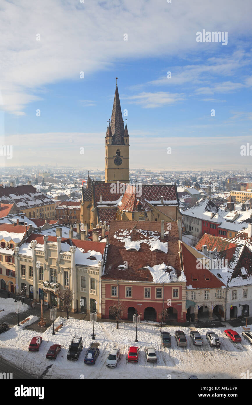 Sibiu, Old Town, Sibiu Stock Photo - Alamy