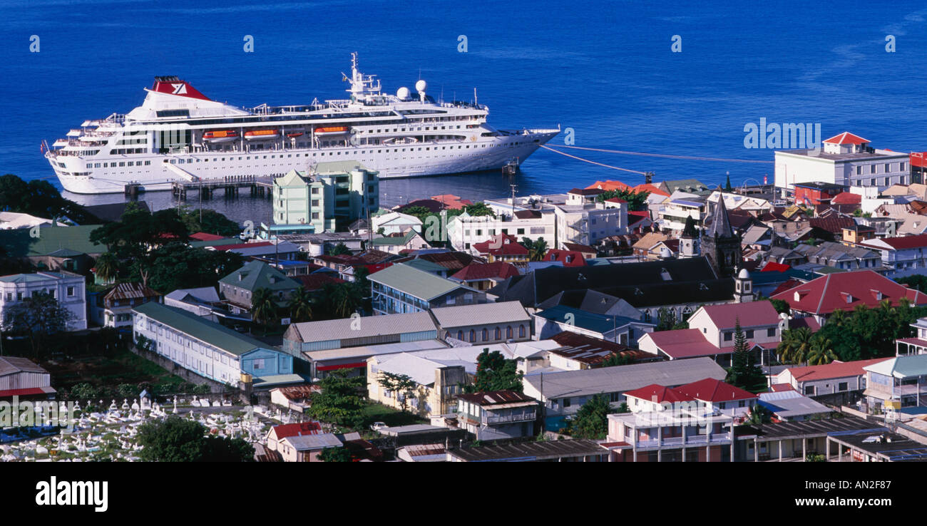 Roseau Dominica Caribbean Stock Photo - Alamy