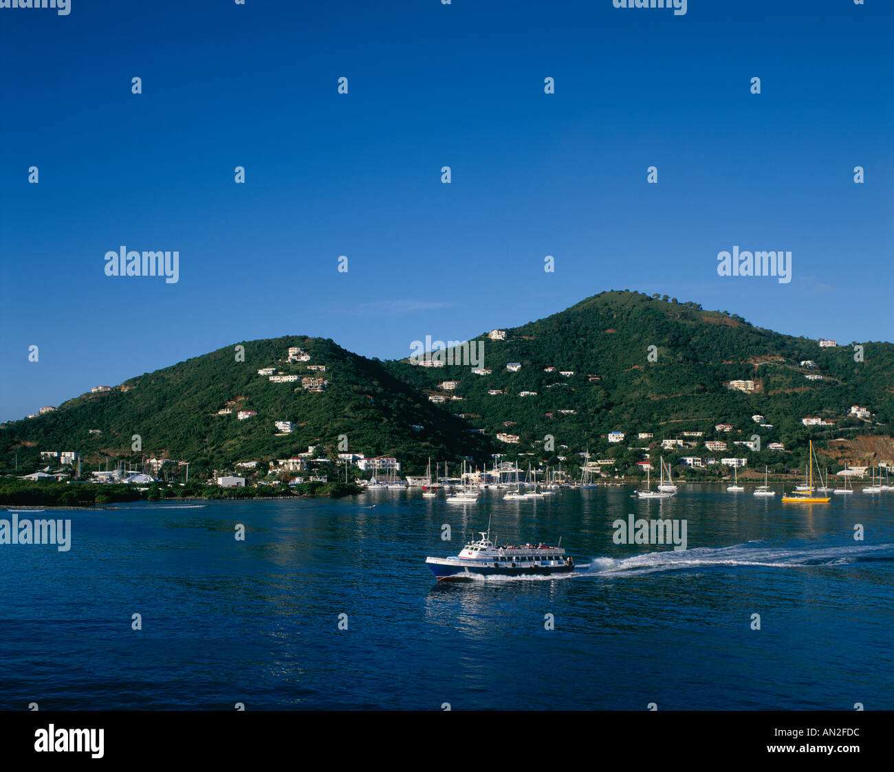 Road Town Tortola British Virgin Islands Caribbean Stock Photo - Alamy