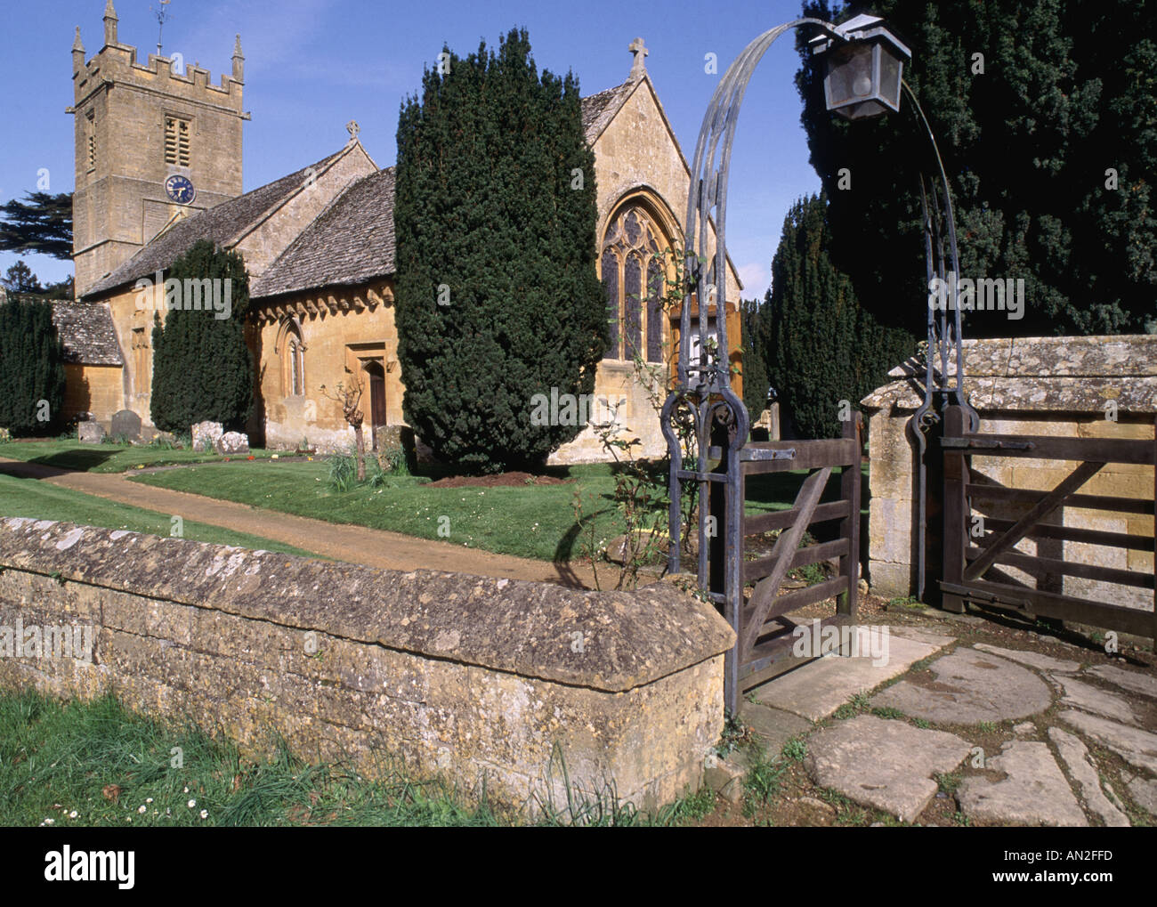 STANWAY CHURCH GLOUCESTERSHIRE ENGLAND UK Stock Photo - Alamy