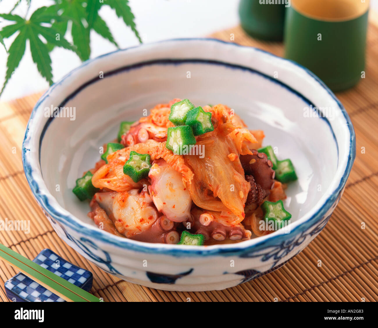 Kimchi and octopus Stock Photo - Alamy