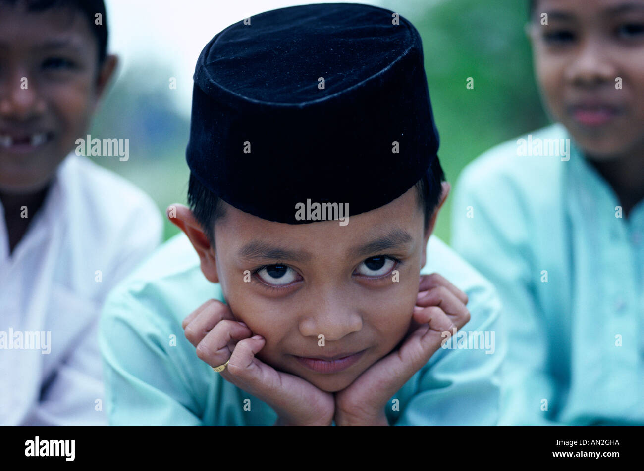 Muslim School Boy / Portrait, Kota Bharu, Kelantan, Malaysia Stock ...