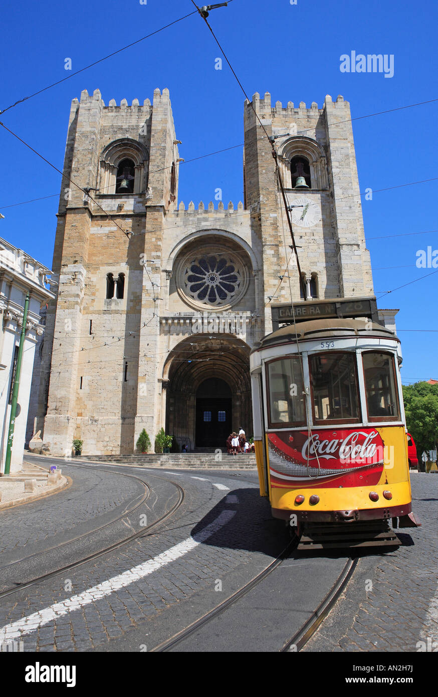 Lisbon, The Se Cathedral Stock Photo - Alamy