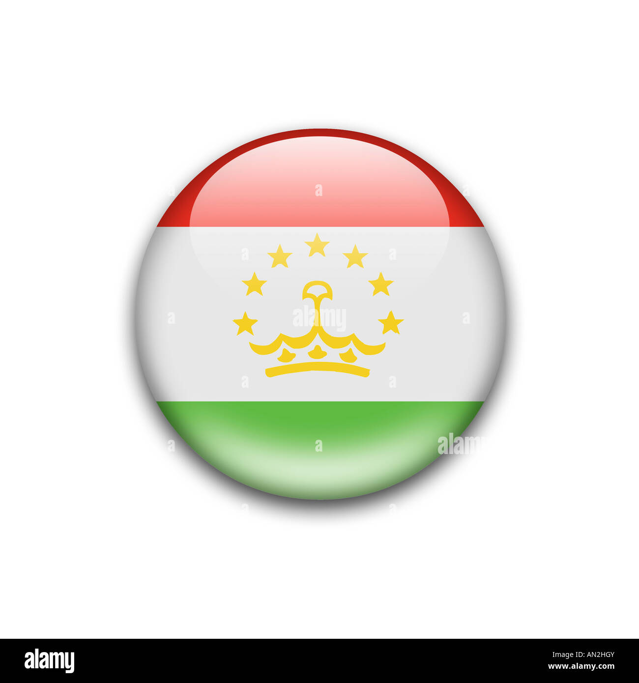 Flag of Tajikistan Stock Photo - Alamy