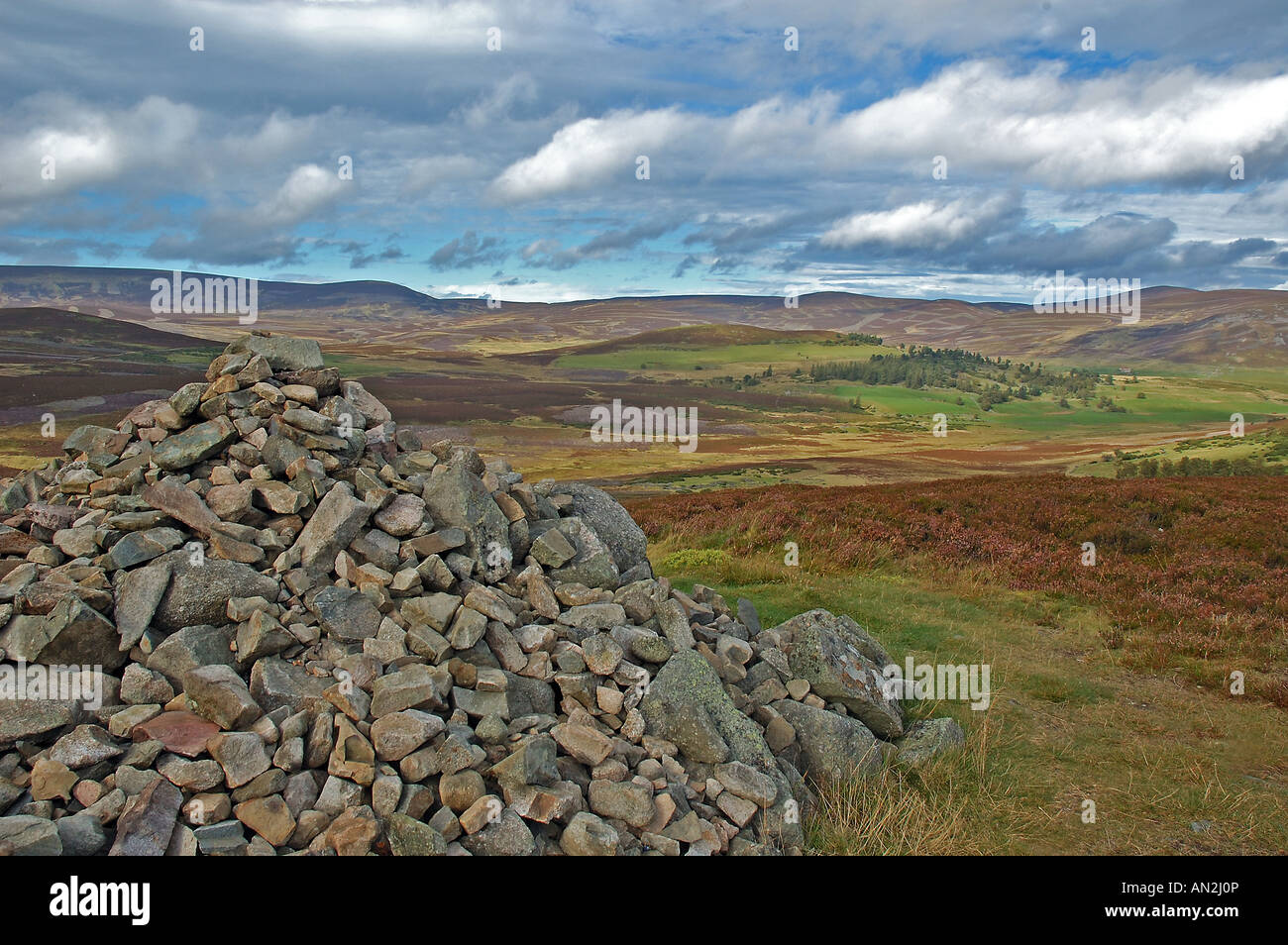Aberdeenshire, Highlands Near Balmoral Stock Photo - Alamy