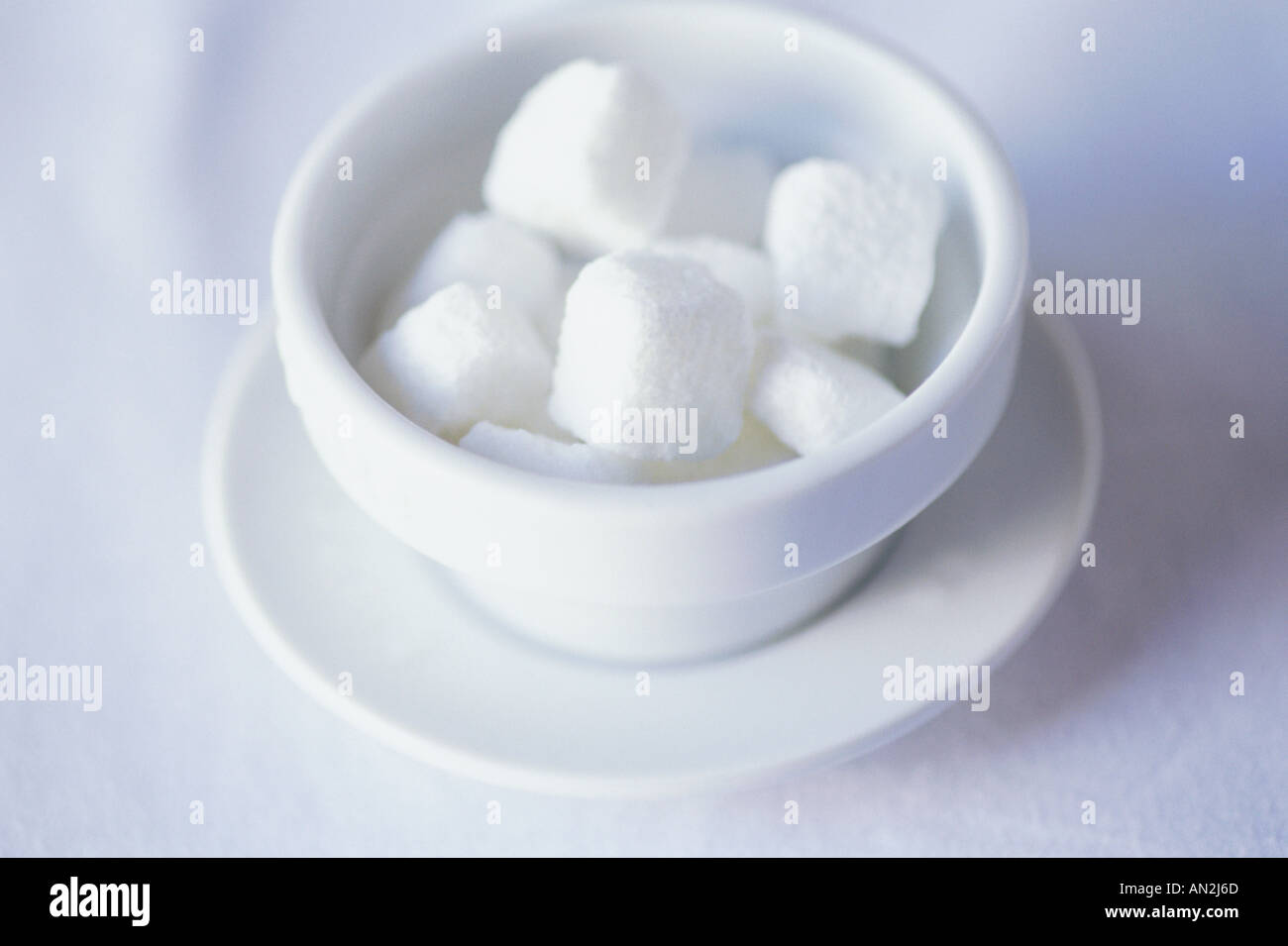 Sugar Cubes in a cup Stock Photo - Alamy
