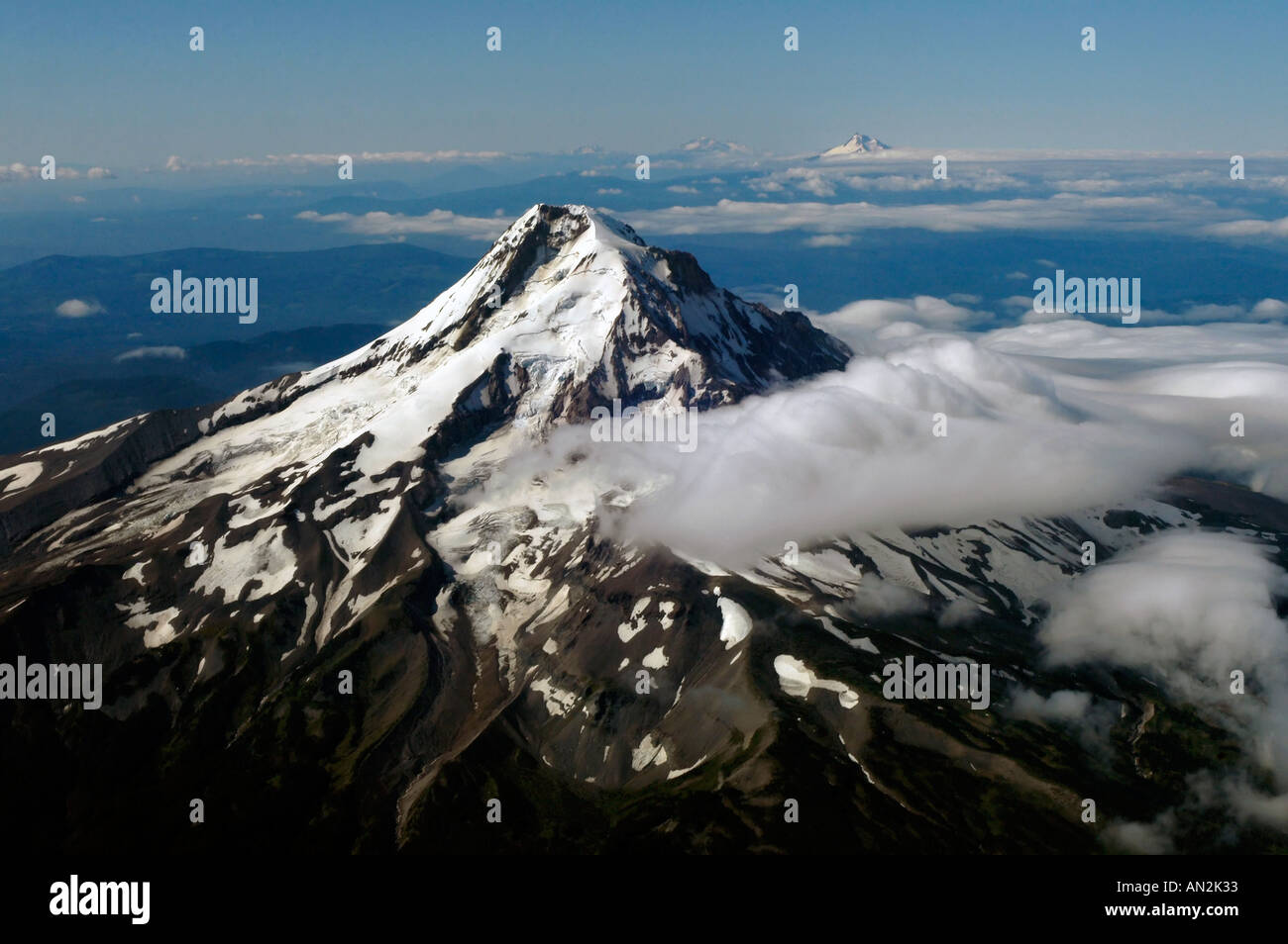Mount Hood Portland Oregon USA Stock Photo - Alamy