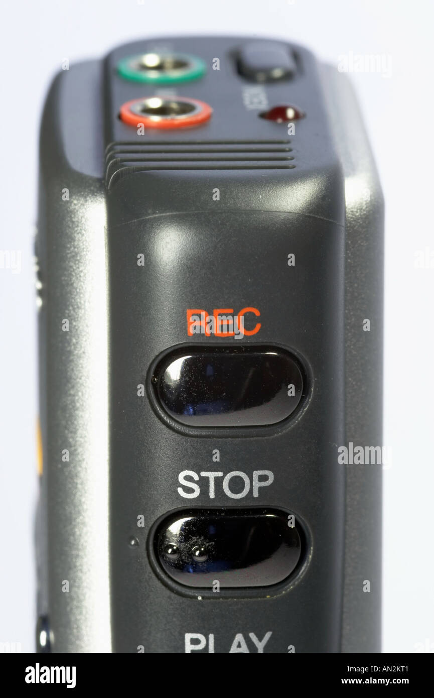 Dictaphone hi-res stock photography and images - Alamy