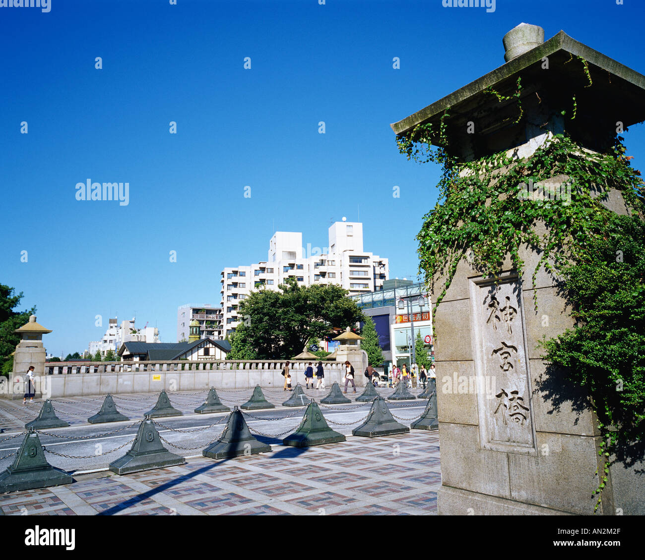 Meiji shrine bridge hi-res stock photography and images - Alamy