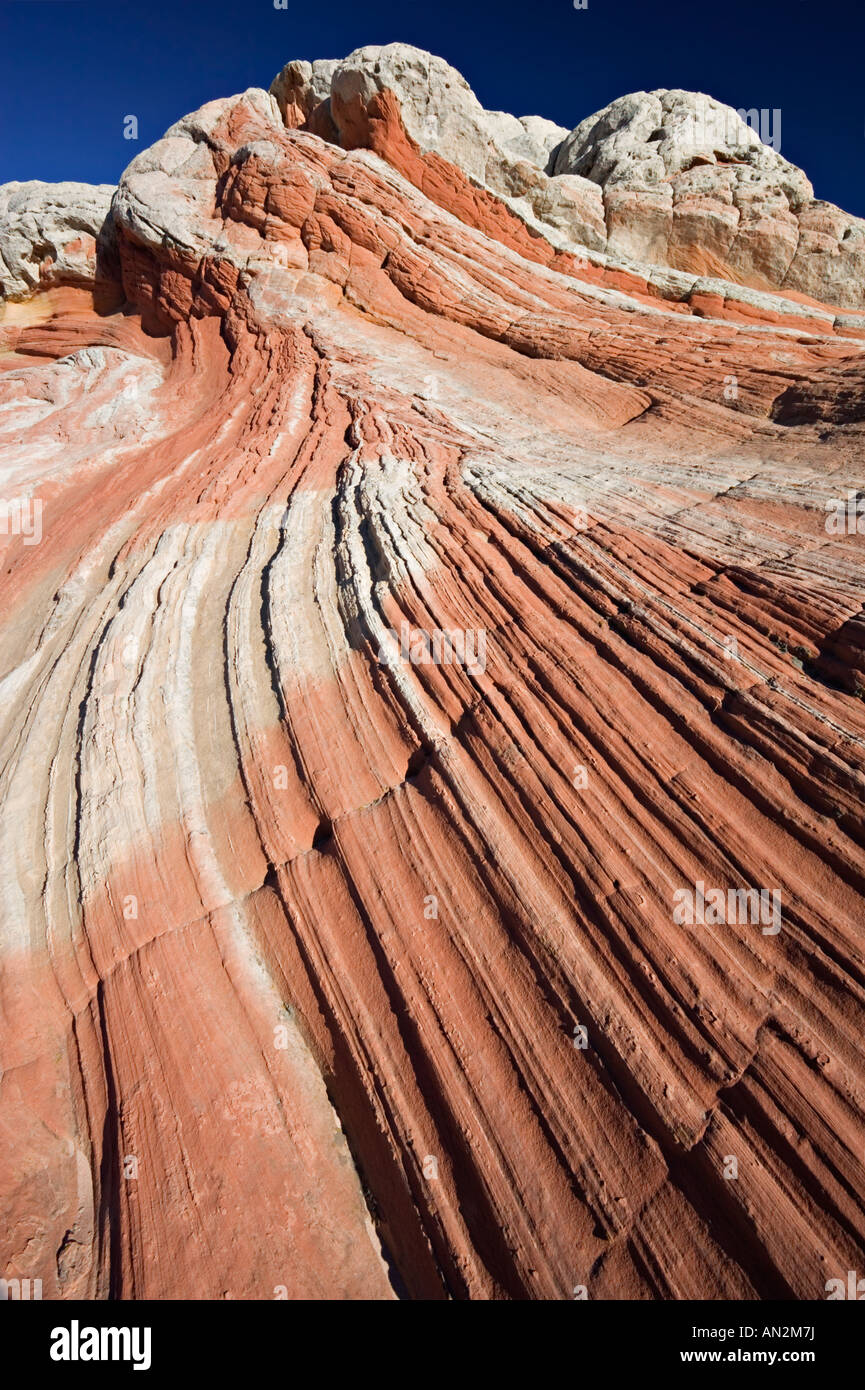 Amazing sandstone structures at White pocket Stock Photo - Alamy