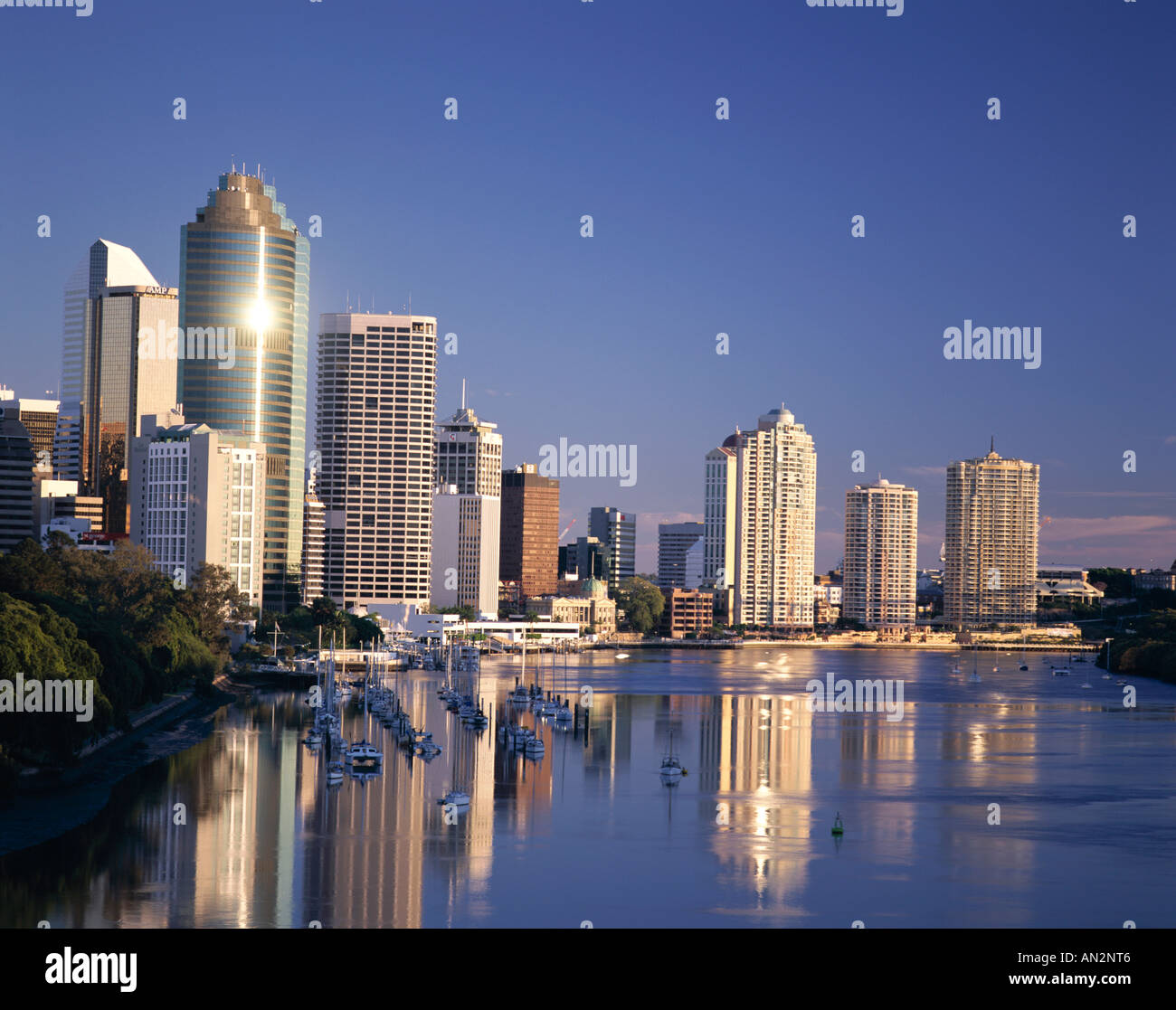 City Skyline, Brisbane, Queensland, Australia Stock Photo - Alamy