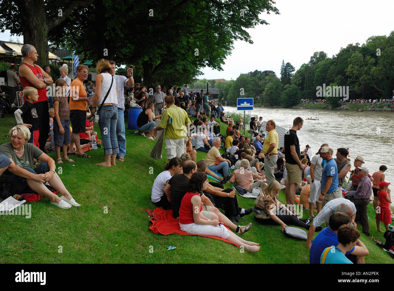 photographs taken Nabada day in Ulm germany 2007 Stock Photo - Alamy