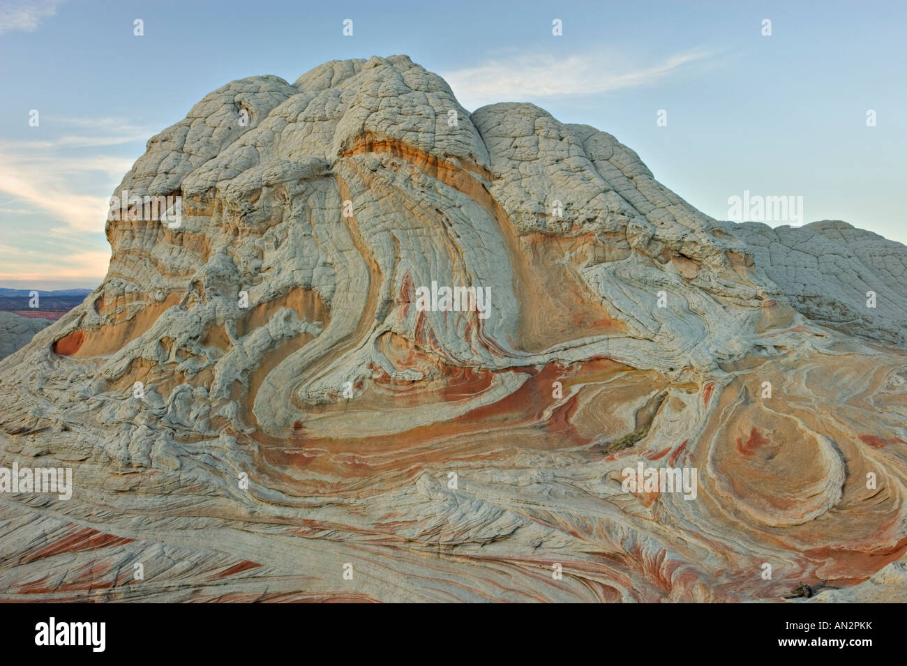 Amazing sandstone structures at White pocket Stock Photo - Alamy