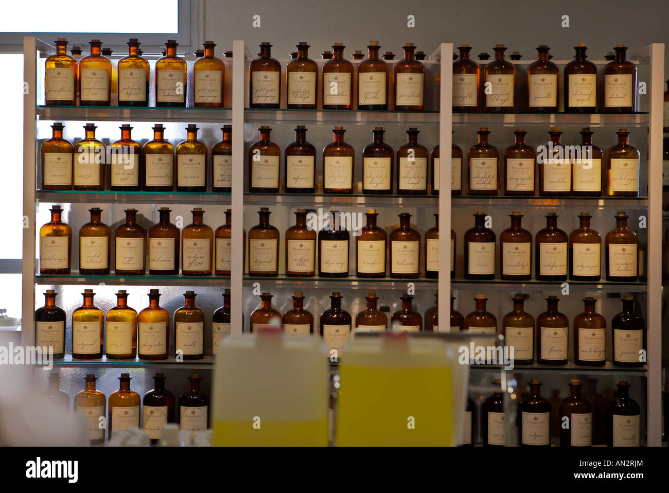 Fragonard Parfumeur, Perfumery laboratory in the town of Grasse ...