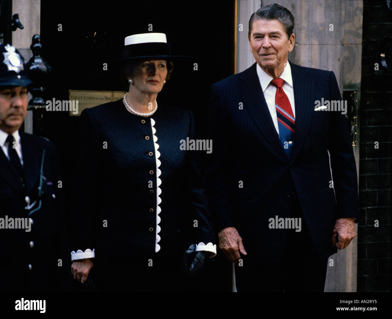 Ronald Reagan Margaret Thatcher High Resolution Stock Photography and ...