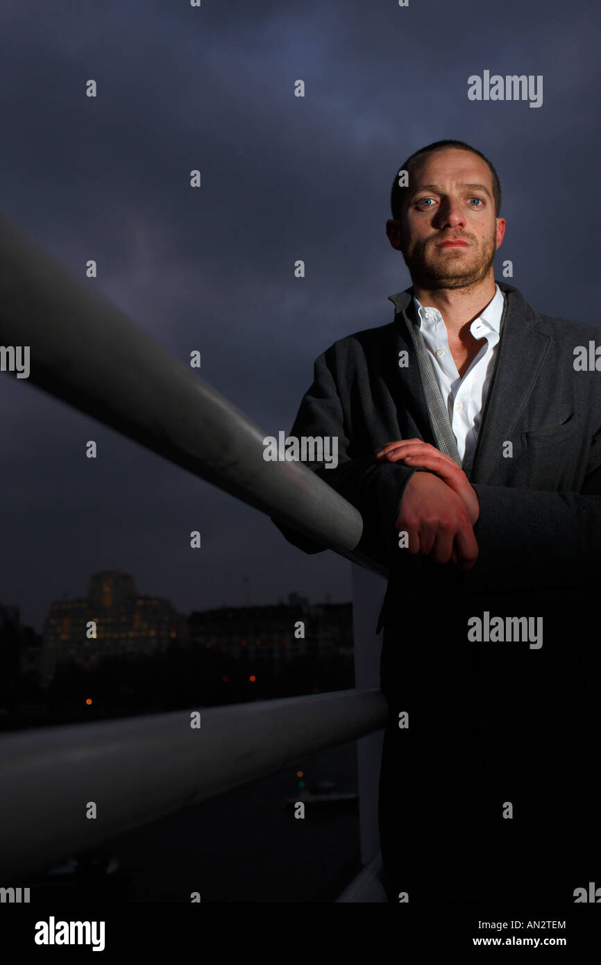 Portrait of Tom Rob Smith first time author of the thriller novel set ...