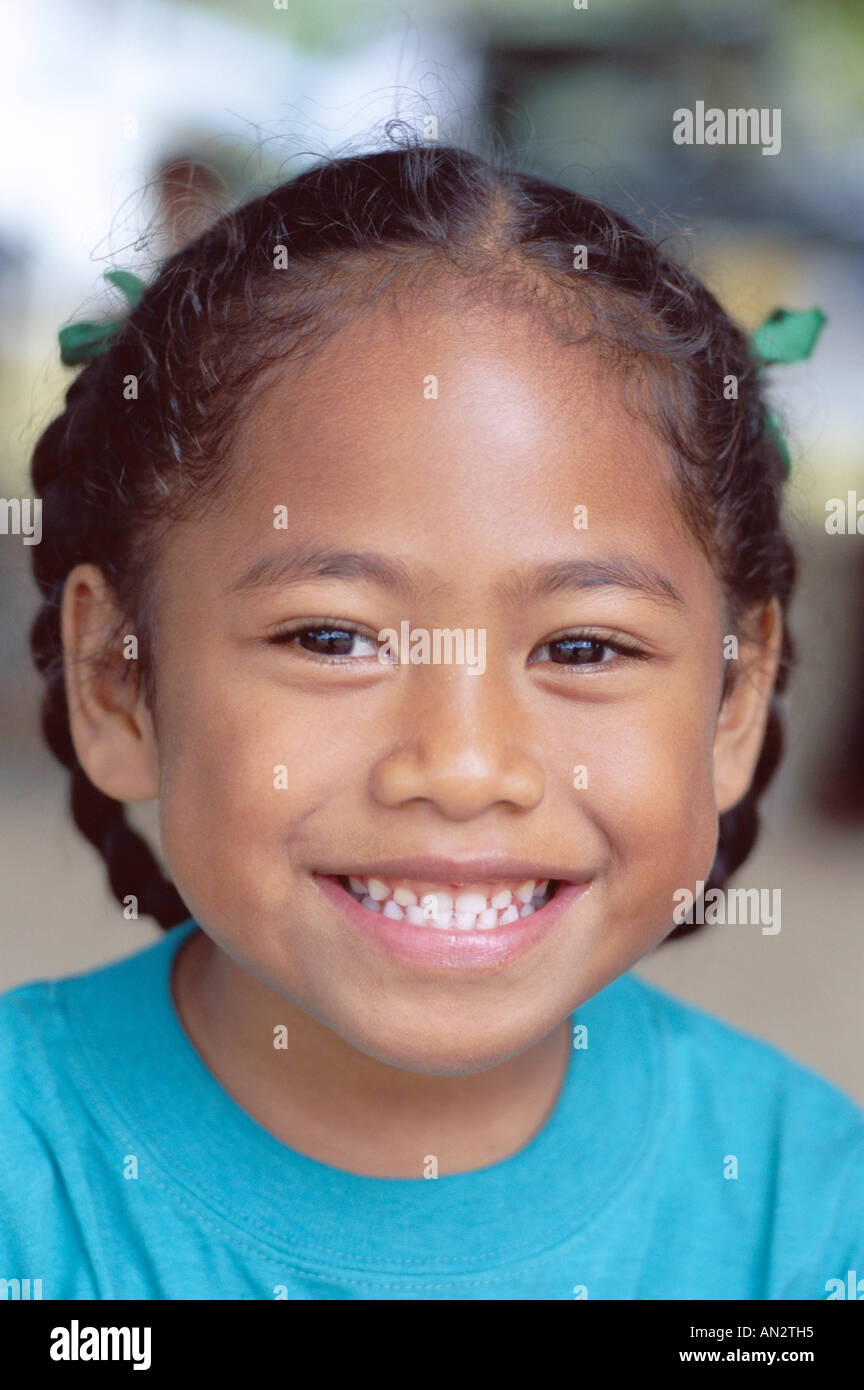 Cook islands girl hi-res stock photography and images - Alamy