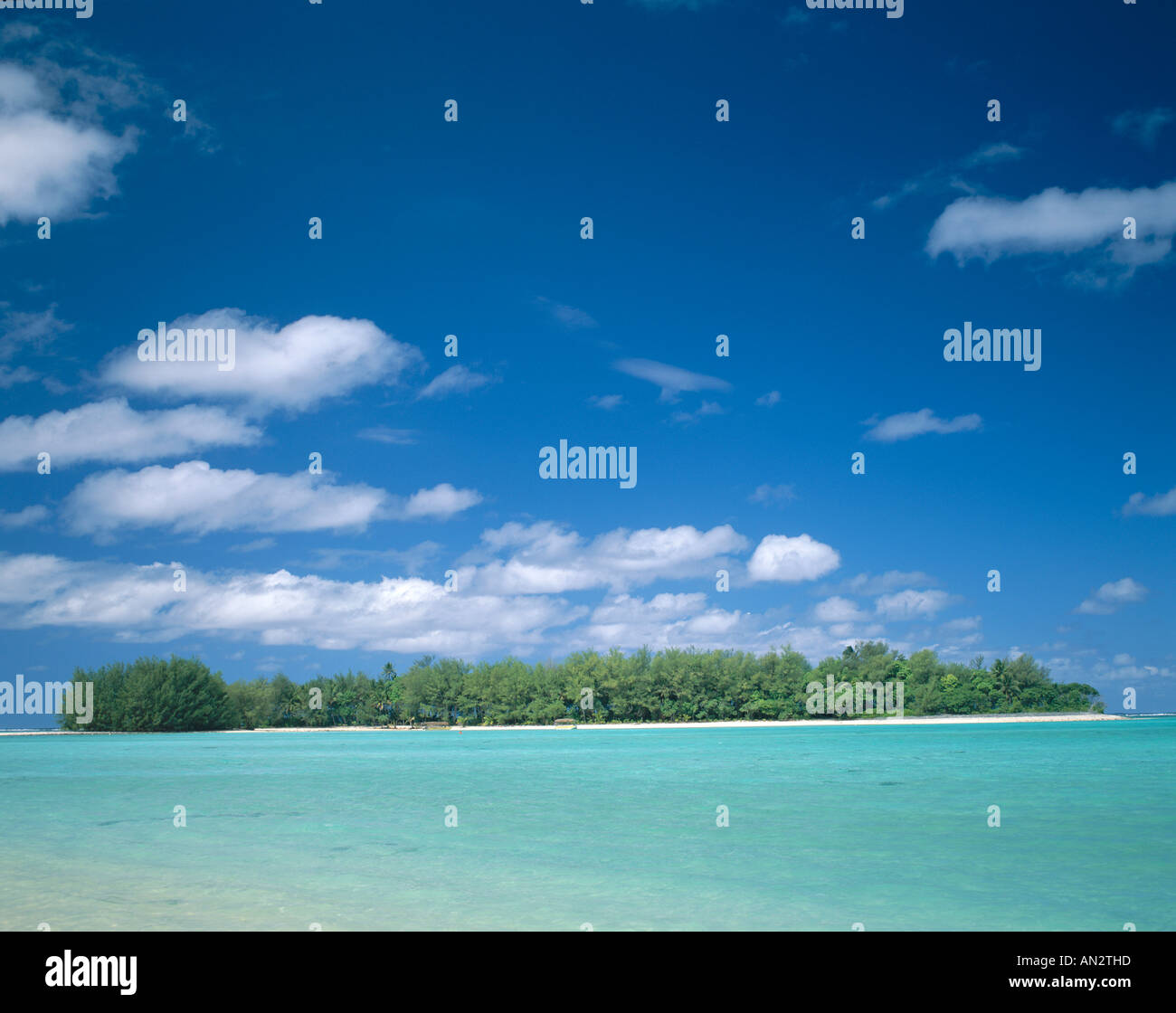 Muri Beach Lagoon, Rarotonga, Polynesia / South Pacific, Cook Islands ...