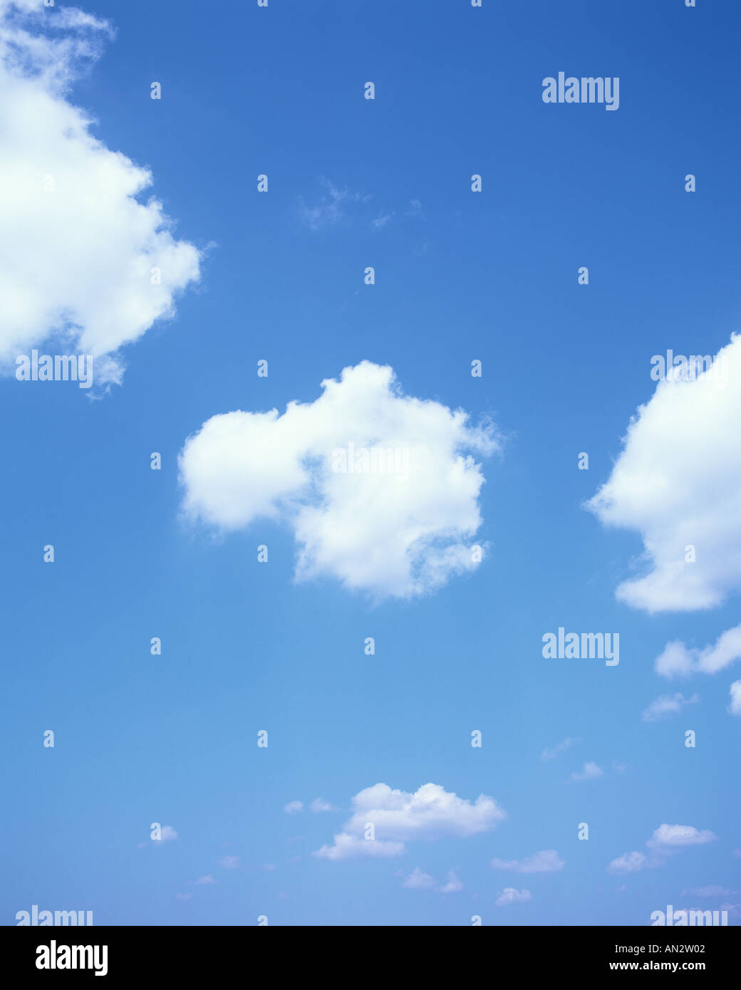 Sky in blue clouds hi-res stock photography and images - Alamy