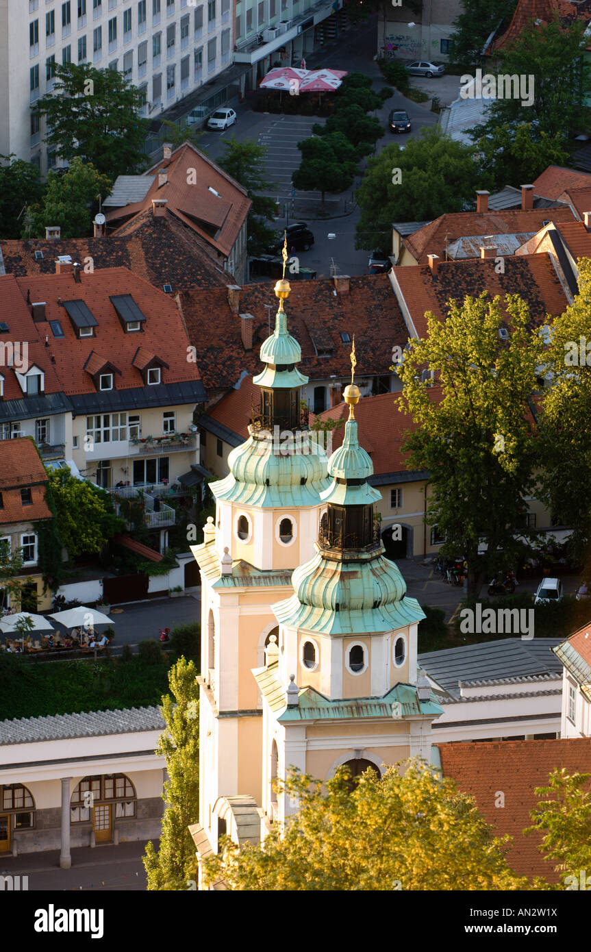 Cathedral of Saint Nicholas Ljubljana Slovenia Europe Stock Photo - Alamy