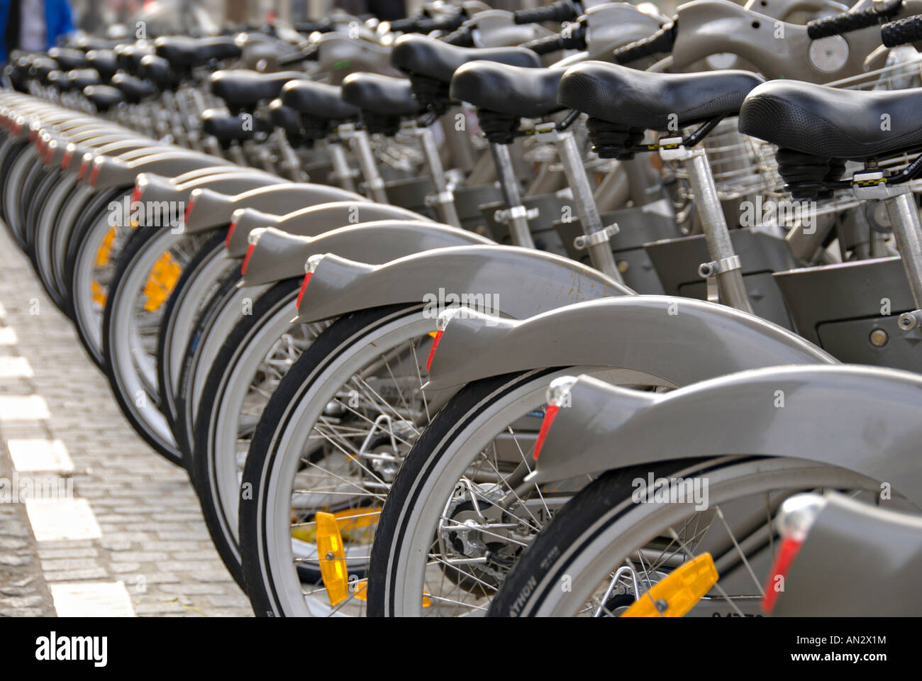 Velib Self Service Bike Rental High Resolution Stock Photography and ...